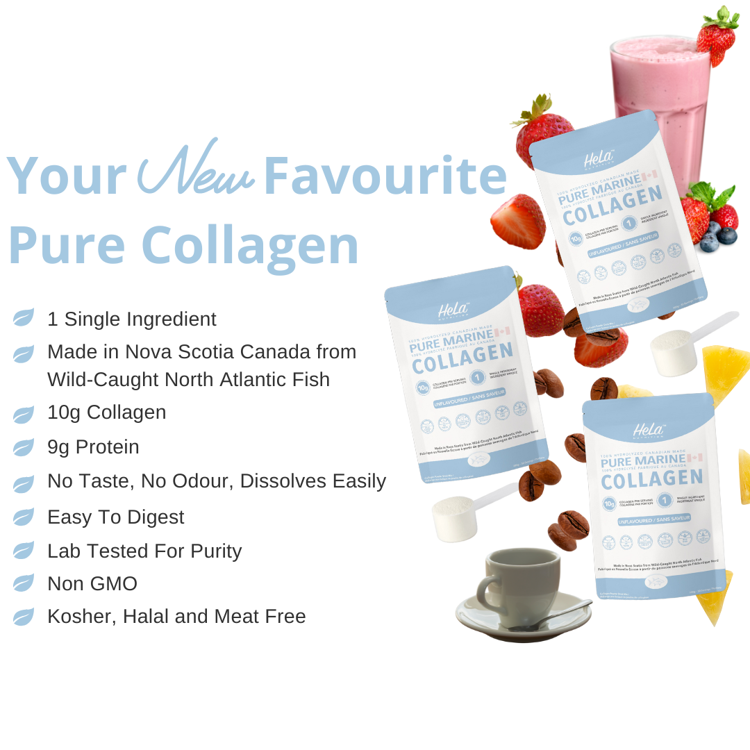 Pure Marine Collagen & Frother – HeLa Nutrition